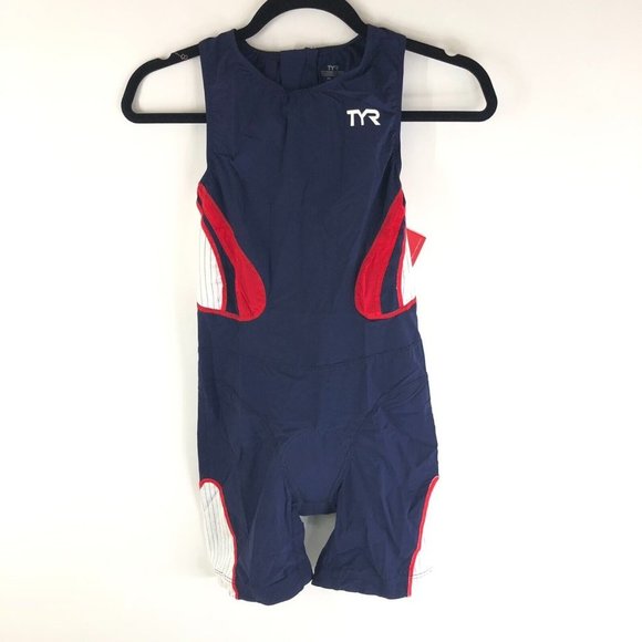 TYR | Tops | Tyr Womens Carbon Zipper Back Short John Triathalon Suit ...